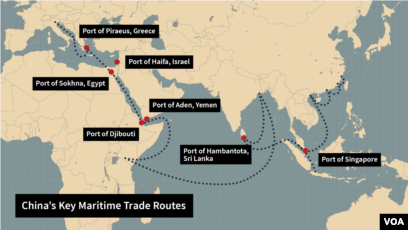 Detailed Map Of China Ports China Ports Map