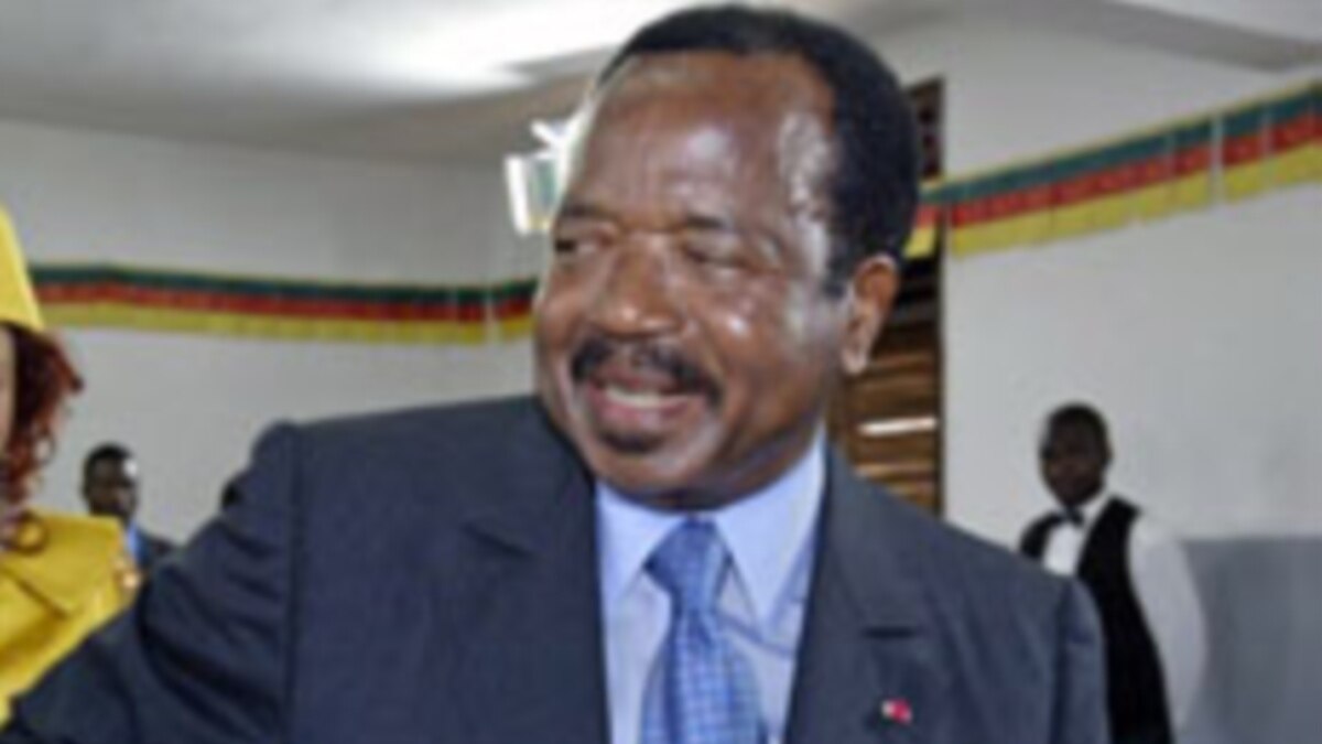 Cameroon's Longtime Leader to Seek Re-election in October