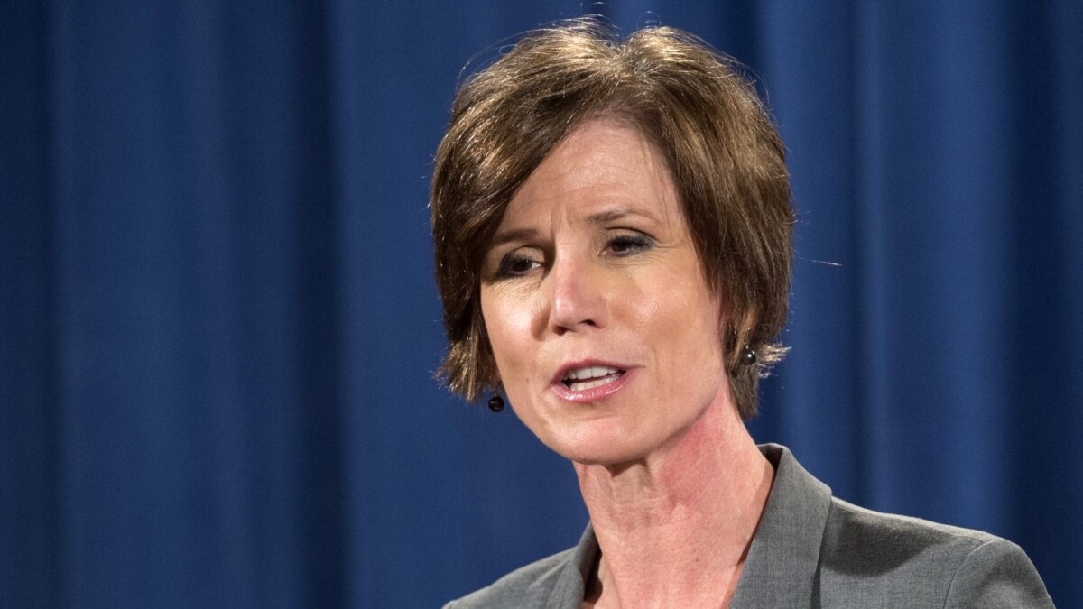 Yates to Say She Expressed Alarm to White House on Flynn