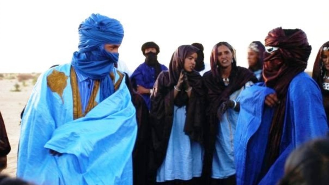 Tuareg People Blue Skin
