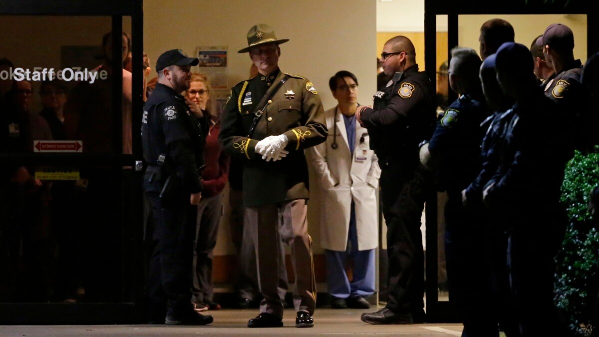 Washington State Officer Killed; Suspect at Large