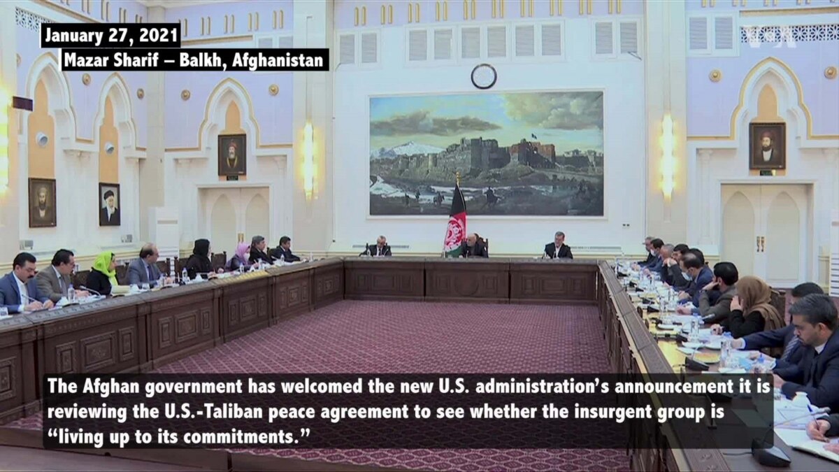 Afghans Want Biden White House To Push For Cease Fire In Afghanistan