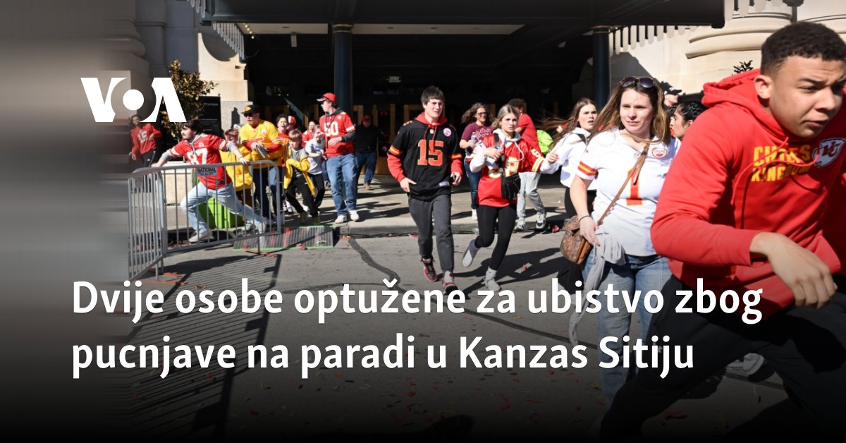 Dvije osobe optužene za ubistvo zbog pucnjave na paradi u Kanzas Sitiju