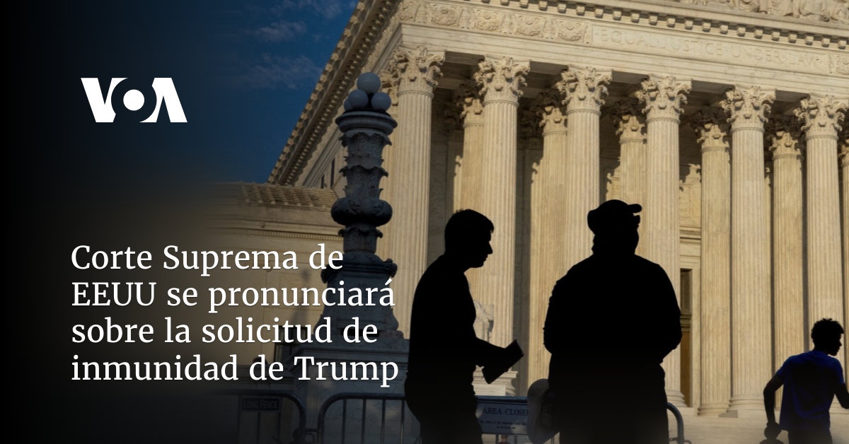 Corte Suprema De Eeuu Se Pronunciará Sobre La Solicitud De Inmunidad De