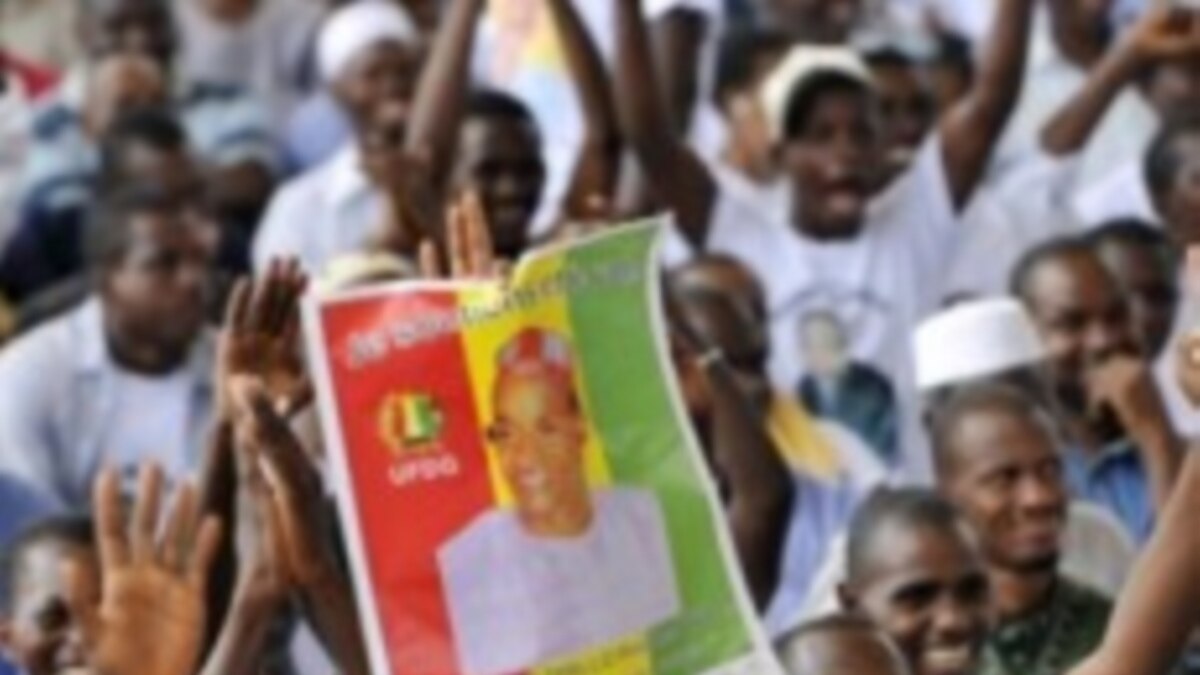 Guinea's Political Parties Debate Deposit to Run in Next Month's ...