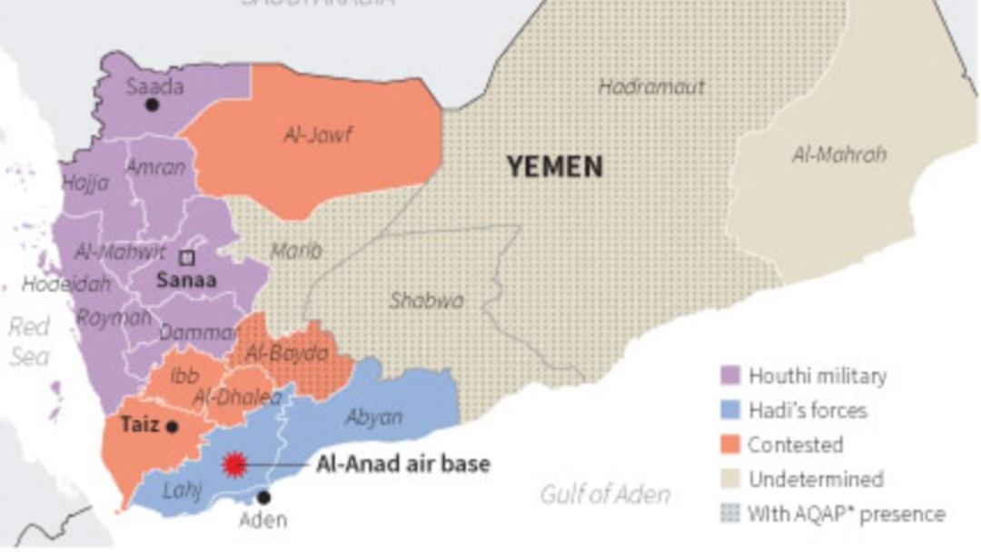 Yemeni Map Eastern Europe