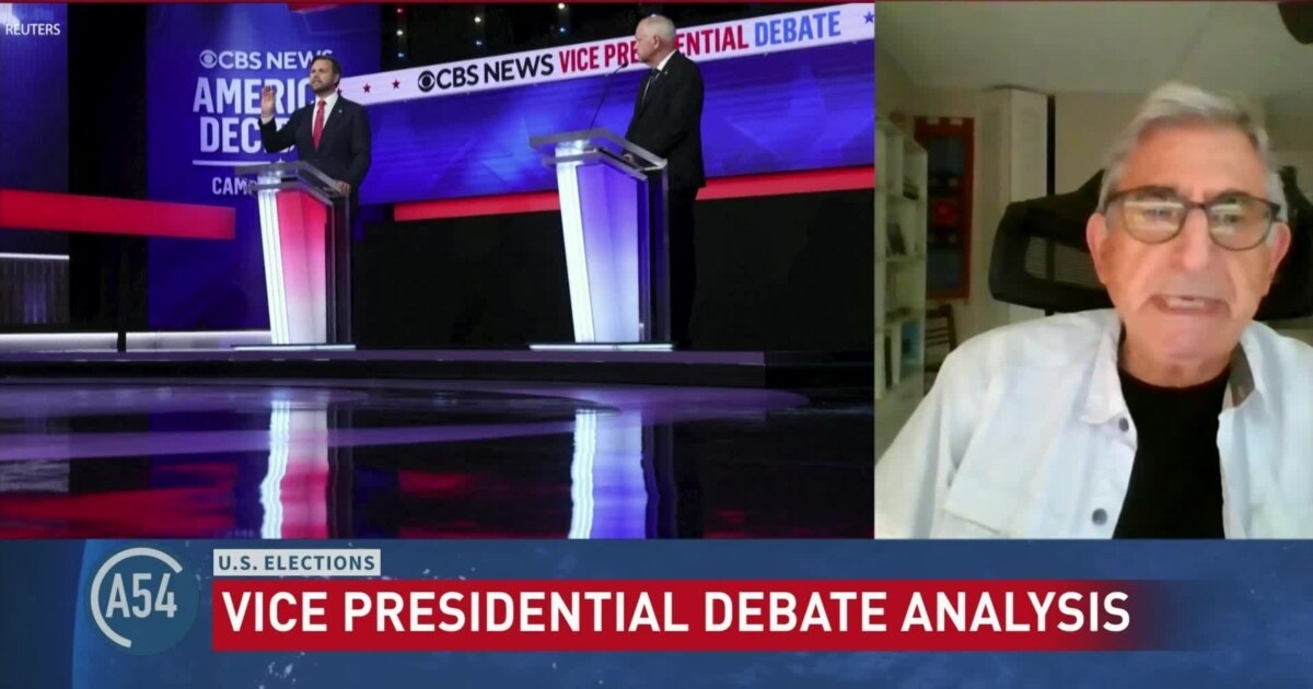 Analysis: US Democrat, Republican Vice Presidential nominees debate in ...