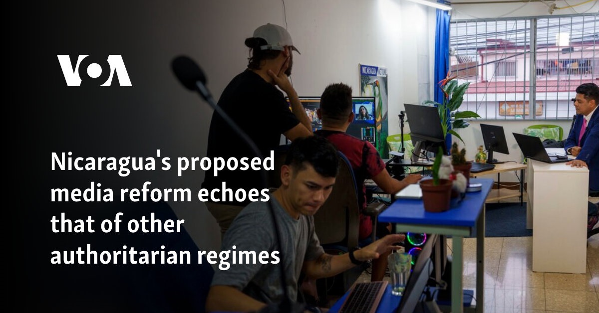 Nicaragua's proposed media reform echoes that of other authoritarian ...