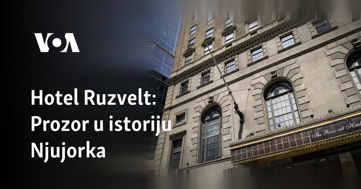 Hotel Ruzvelt: Prozor u istoriju Njujorka