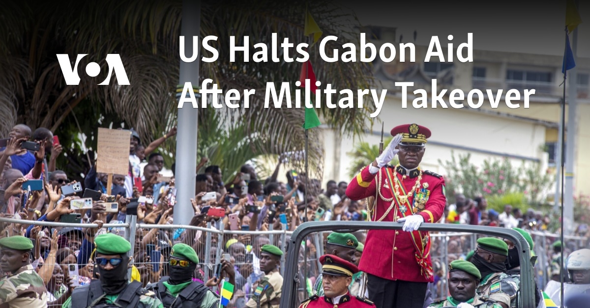 US Halts Gabon Aid After Military Takeover