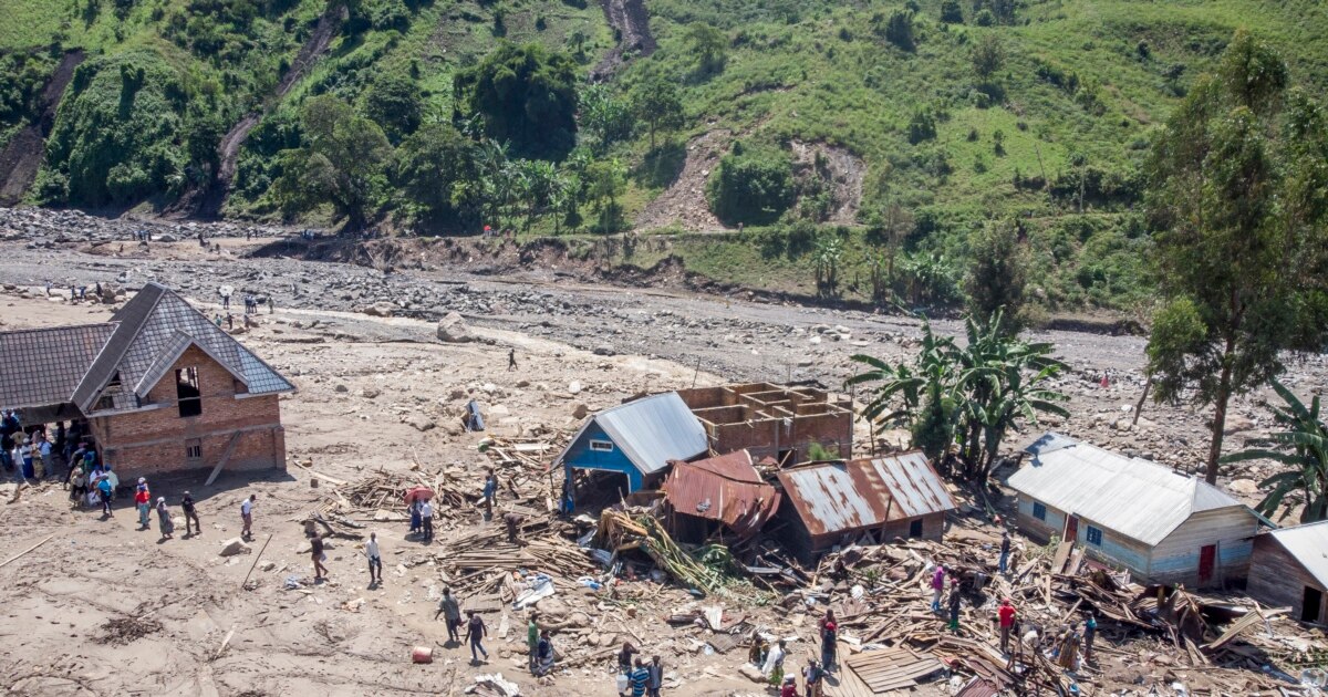Mafuriko yanayoendelea Congo yamesababisha vifo vya watu 22