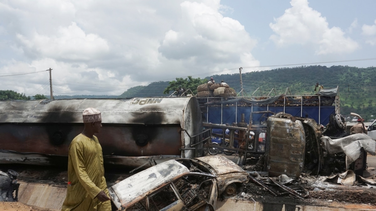 Gas Tanker Truck Accident in Nigeria Kills More than Two Dozen People