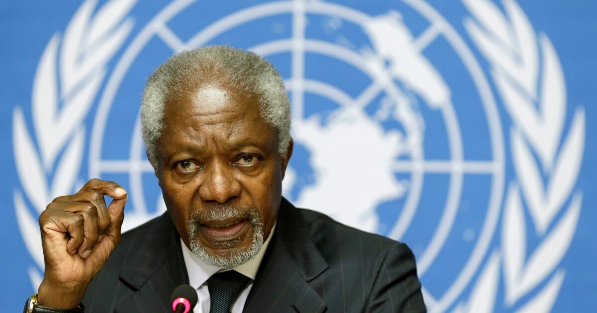 Morreu Kofi Annan, o "senhor da Paz"
