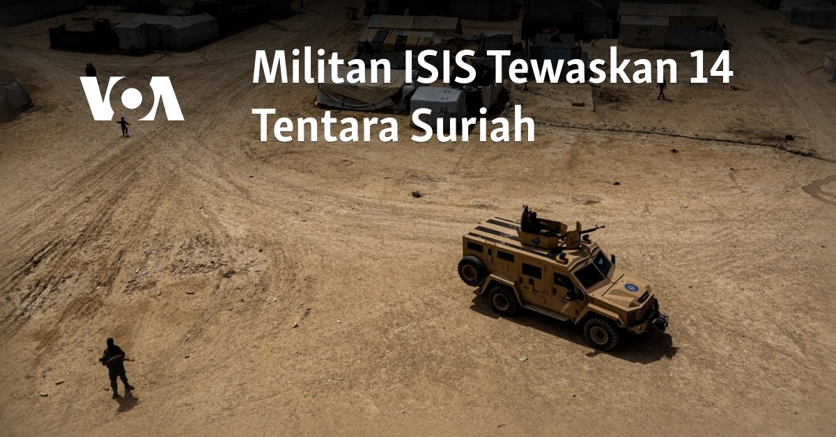 Militan ISIS Tewaskan 14 Tentara Suriah