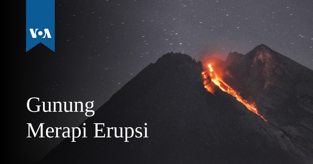 Gunung Merapi Erupsi