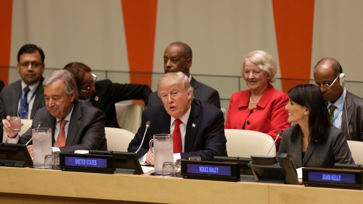 Trump to Address Drugs, Nuclear Weapons in UN Speeches