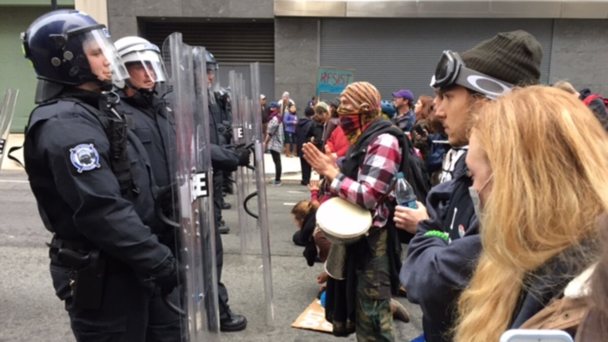 Some Washington Protests Turn Violent, Over 200 Arrested