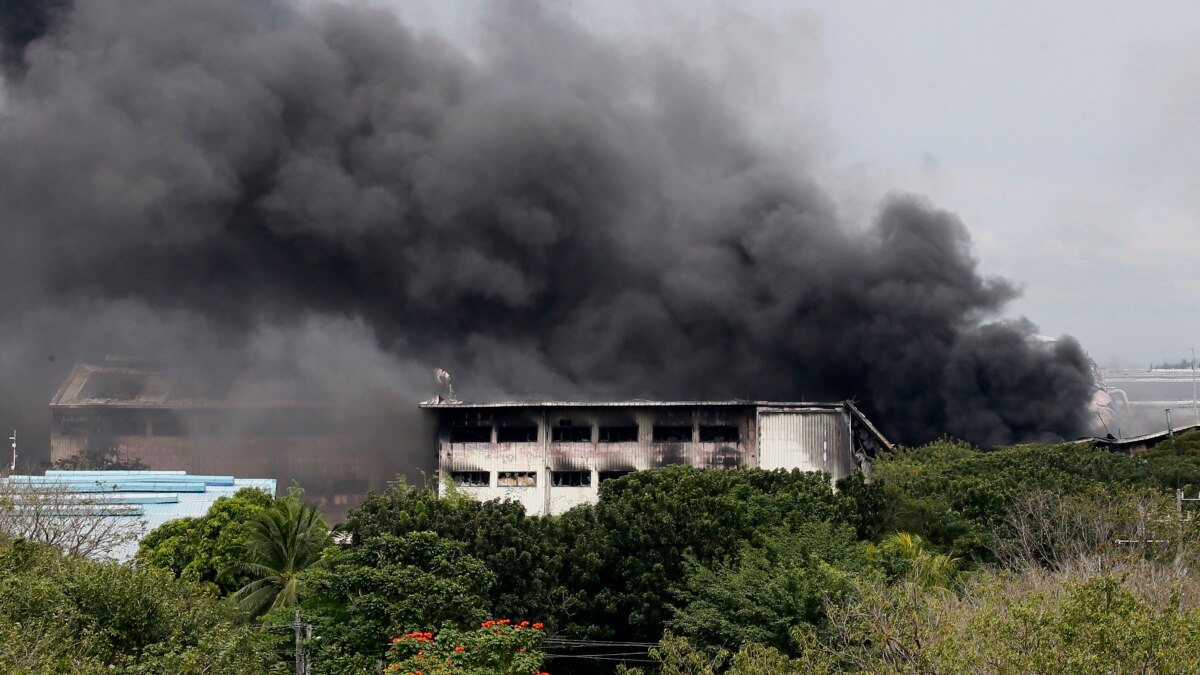At Least 100 Injured, 3 Missing in Philippines Factory Fire