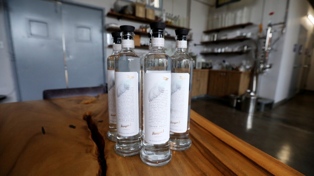 Grapes Grown in Smoky Air Used in New Vodka