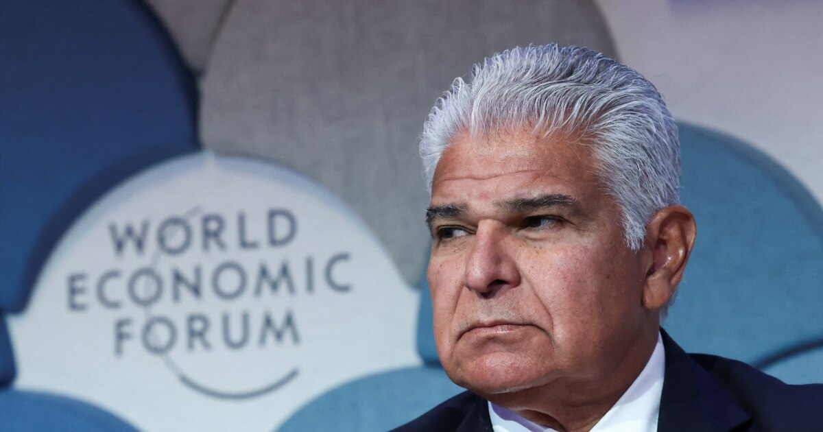 "Sea serio", dice el presidente de Panamá ante pregunta sobre "invasión ...