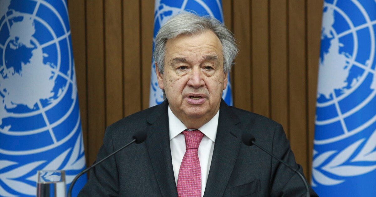 Sekjen PBB: Dunia Harus Sadar untuk Ubah Arah Konflik dan Perpecahan