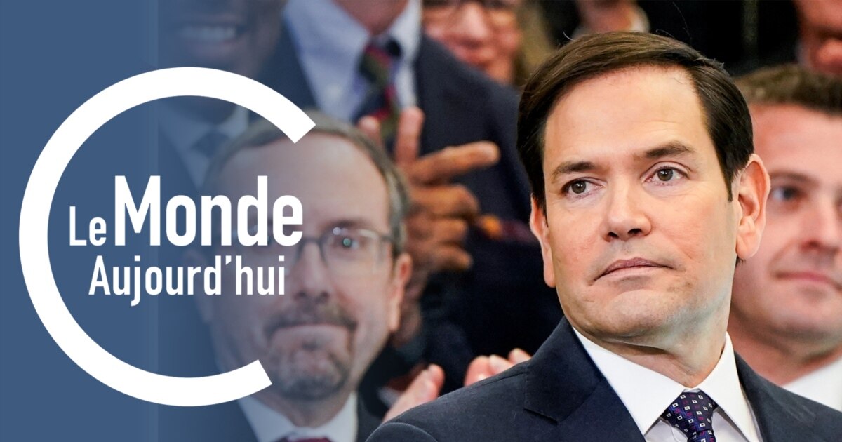 Le Monde Aujourd'hui : le secrétaire d’Etat Marco Rubio prend ses marques