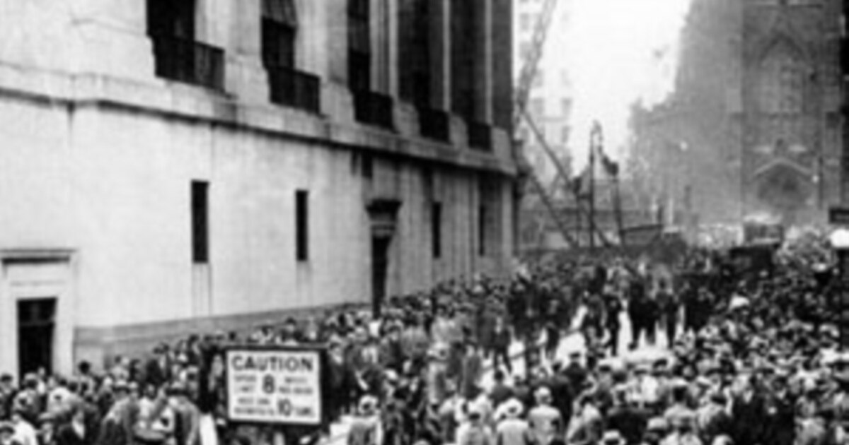 American History: Stock Crash of 1929