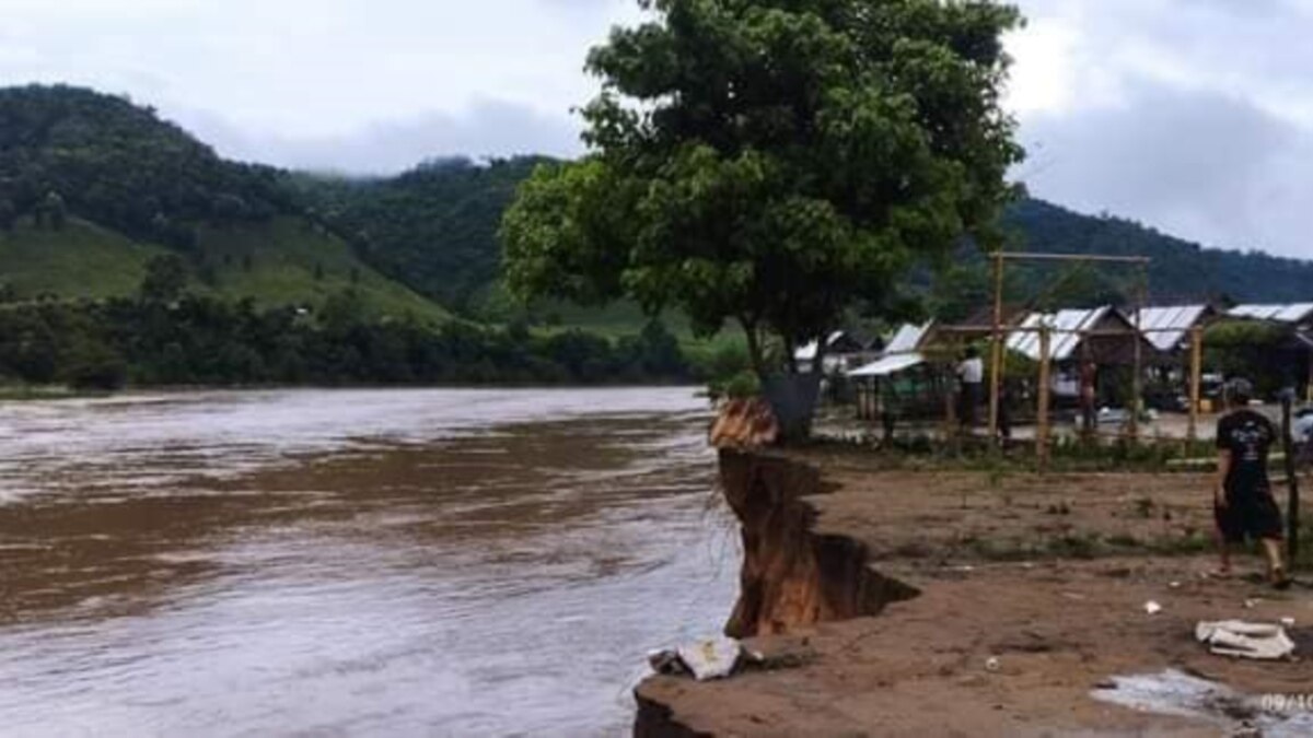 ထိုင်း၊ မြန်မာနယ်စပ် ဒုက္ခသည်စခန်း ရေဘေးသင့်