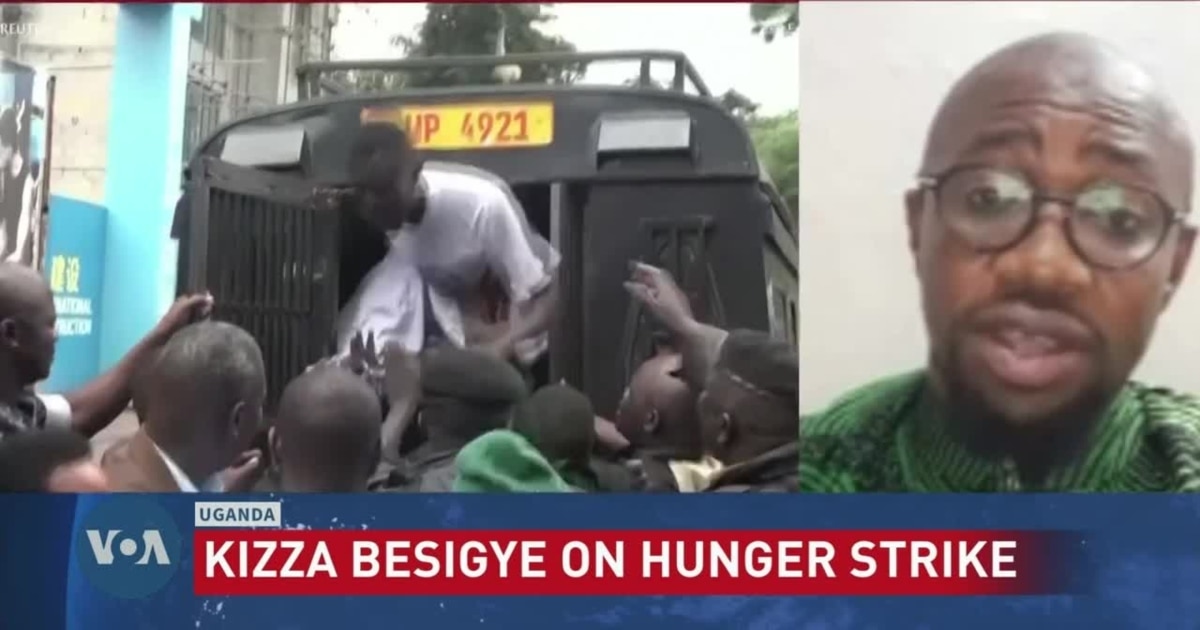 Ugandan opposition figure Kizza Besigye on hunger strike