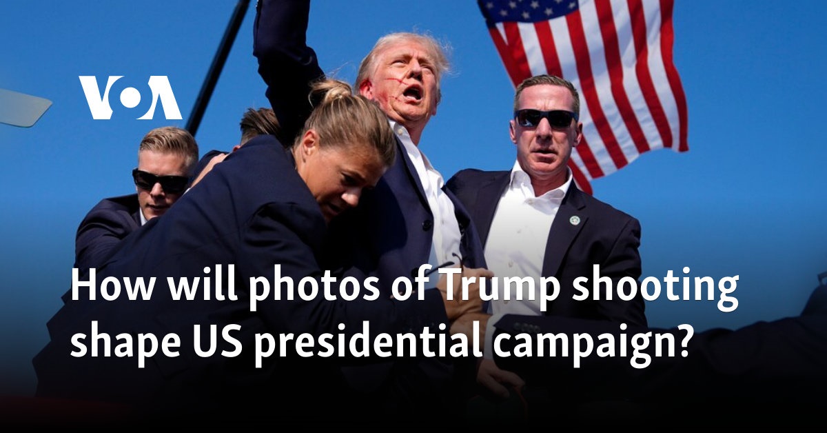 How will photos of Trump shooting shape US presidential campaign?