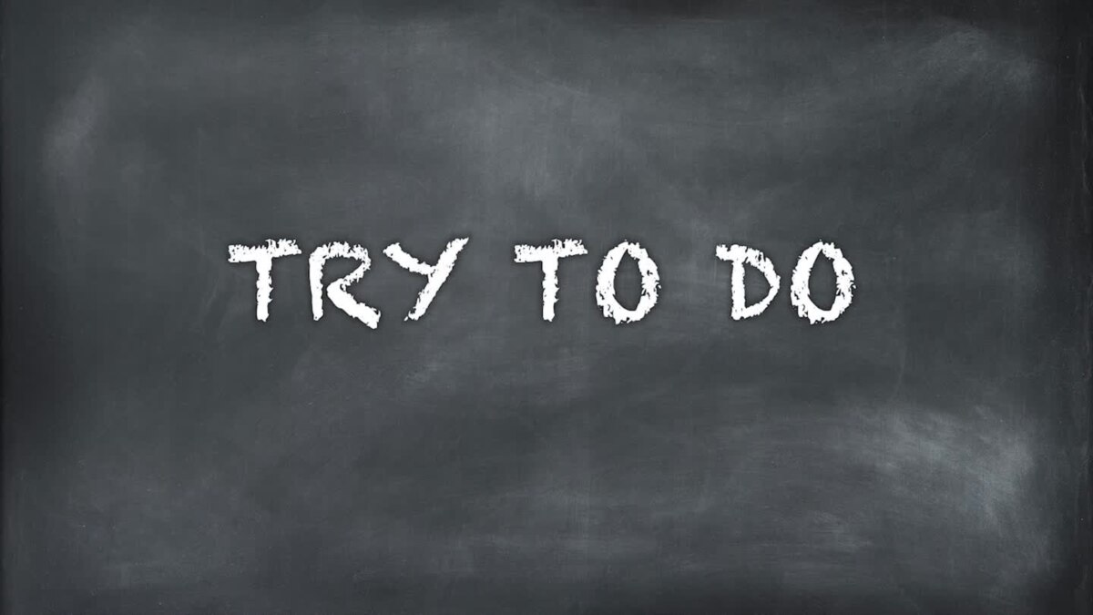 Everyday Grammar: Try