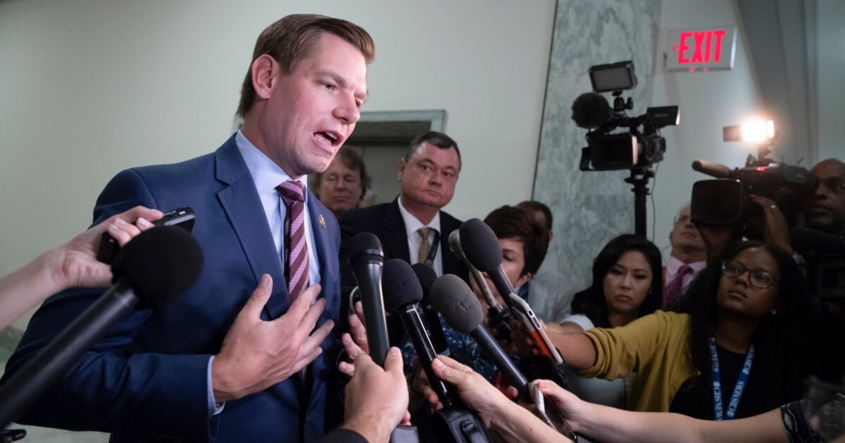Democratic Congressman Swalwell Joins White House Race