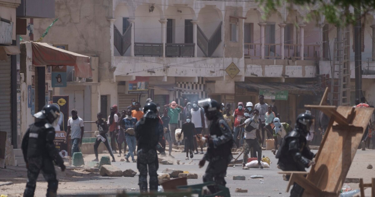 Sonko Supporters Fill Senegal's Streets