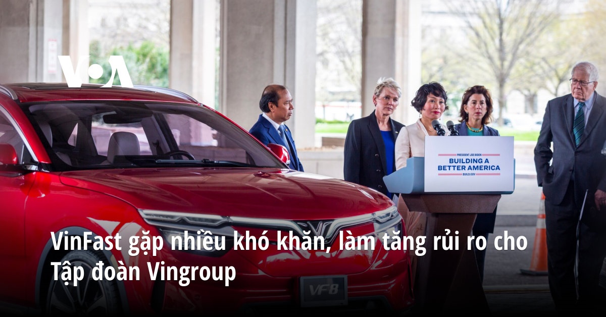 VinFast gặp nhiều khó khăn, làm tăng rủi ro cho Tập đoàn Vingroup