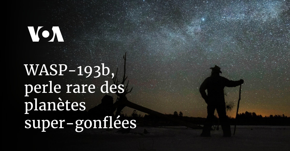 WASP-193b, perle rare des planètes super-gonflées