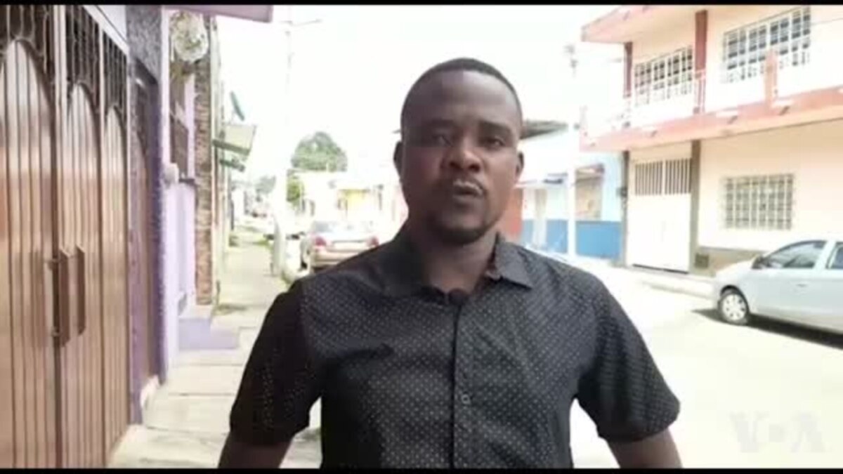 Imigran ayisyen yo nan Tapachula, Meksik ap mete presyon pou otorite yo ba yo viza imanitè