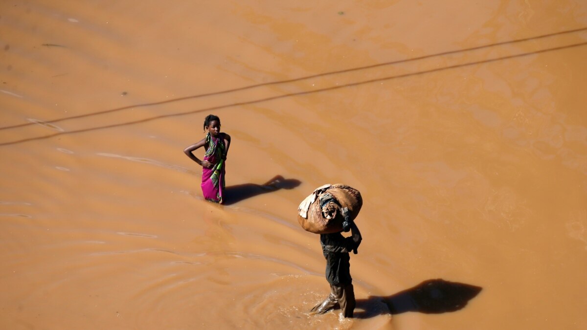 Perigo de cheias na bacia do rio Save