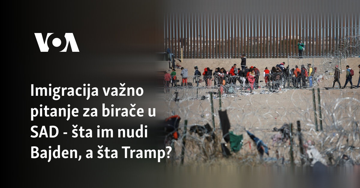 Imigracija važno pitanje za birače u SAD - šta im nudi Bajden, a šta Tramp?