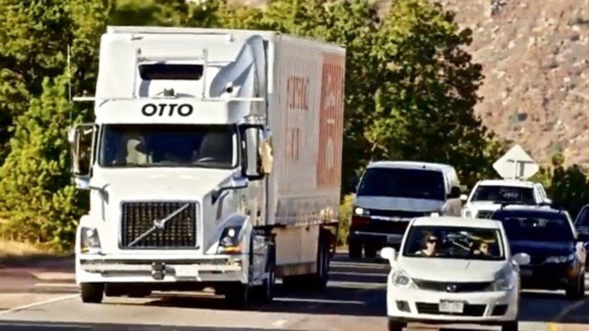 Truck Completes First Driverless Shipment: Beer