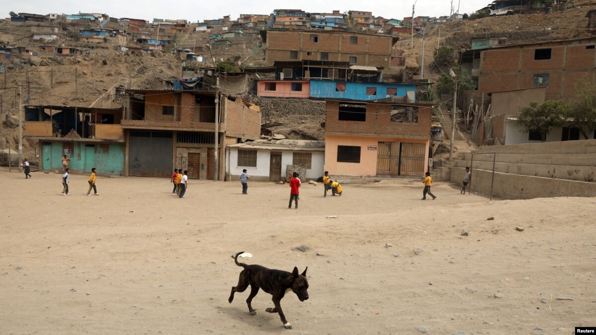 Government: Peru Poverty Rate Rises for First Time in 16 Years