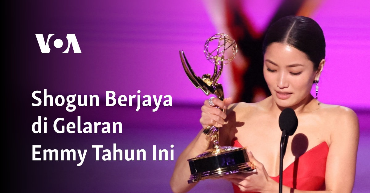 Shogun Berjaya di Gelaran Emmy Tahun Ini