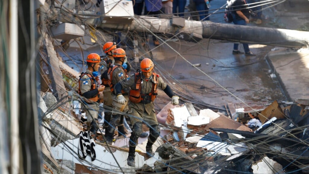Brazil Building Collapse Kills Two