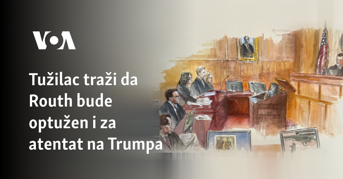 Tužilac traži da Routh bude optužen i za atentat na Trumpa
