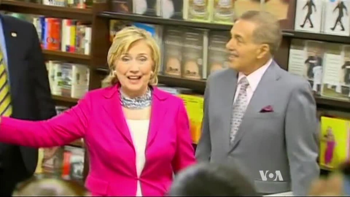 Hillary Clinton Launches Book Tour