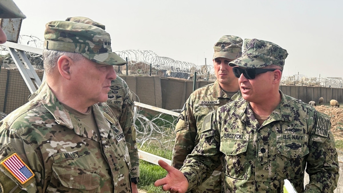 미 합참의장, 시리아 북동부 미군 기지 방문