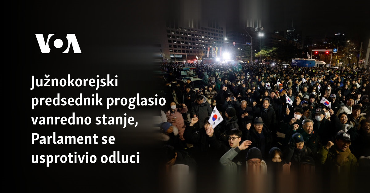 Ukinuto vanredno stanje u Južnoj Koreji