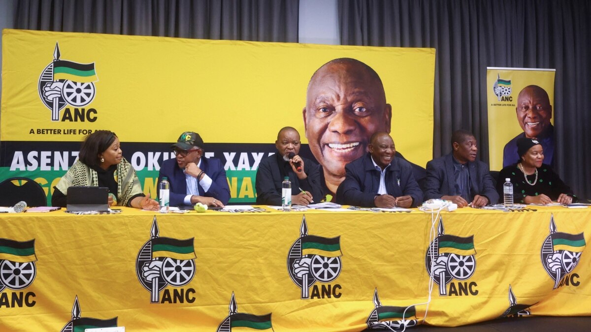 A new South African unity government is coming together