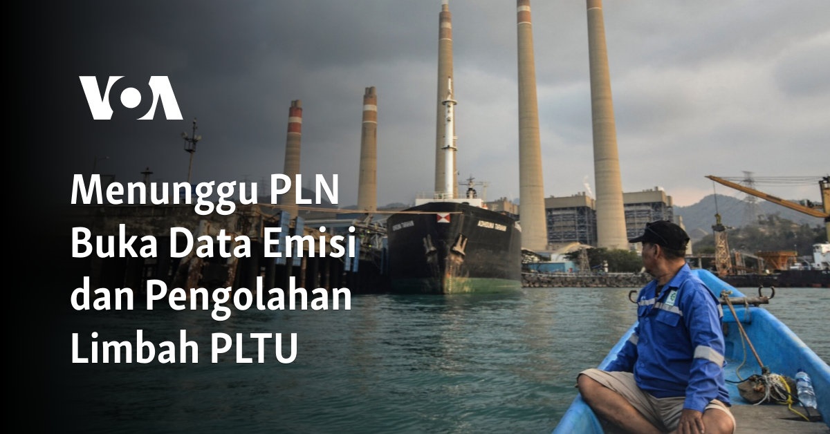 Menunggu PLN Buka Data Emisi dan Pengolahan Limbah PLTU