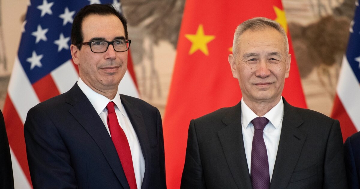 US Holds ‘Constructive’ Trade Talks With China