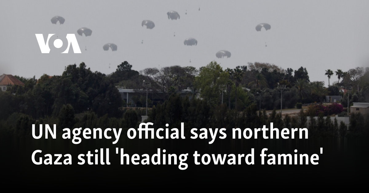 UN agency official says northern Gaza still 'heading toward famine'